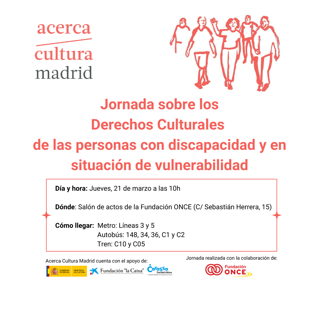 Jornada sobre los Derechos Culturales de las personas con discapacidad ...